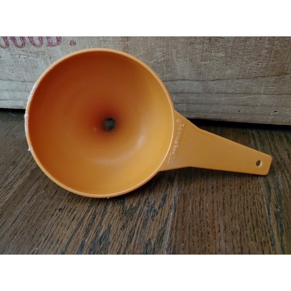 Tupperware | Kitchen | Vintage 2271 Rustic Orange Tupperware Funnel ...